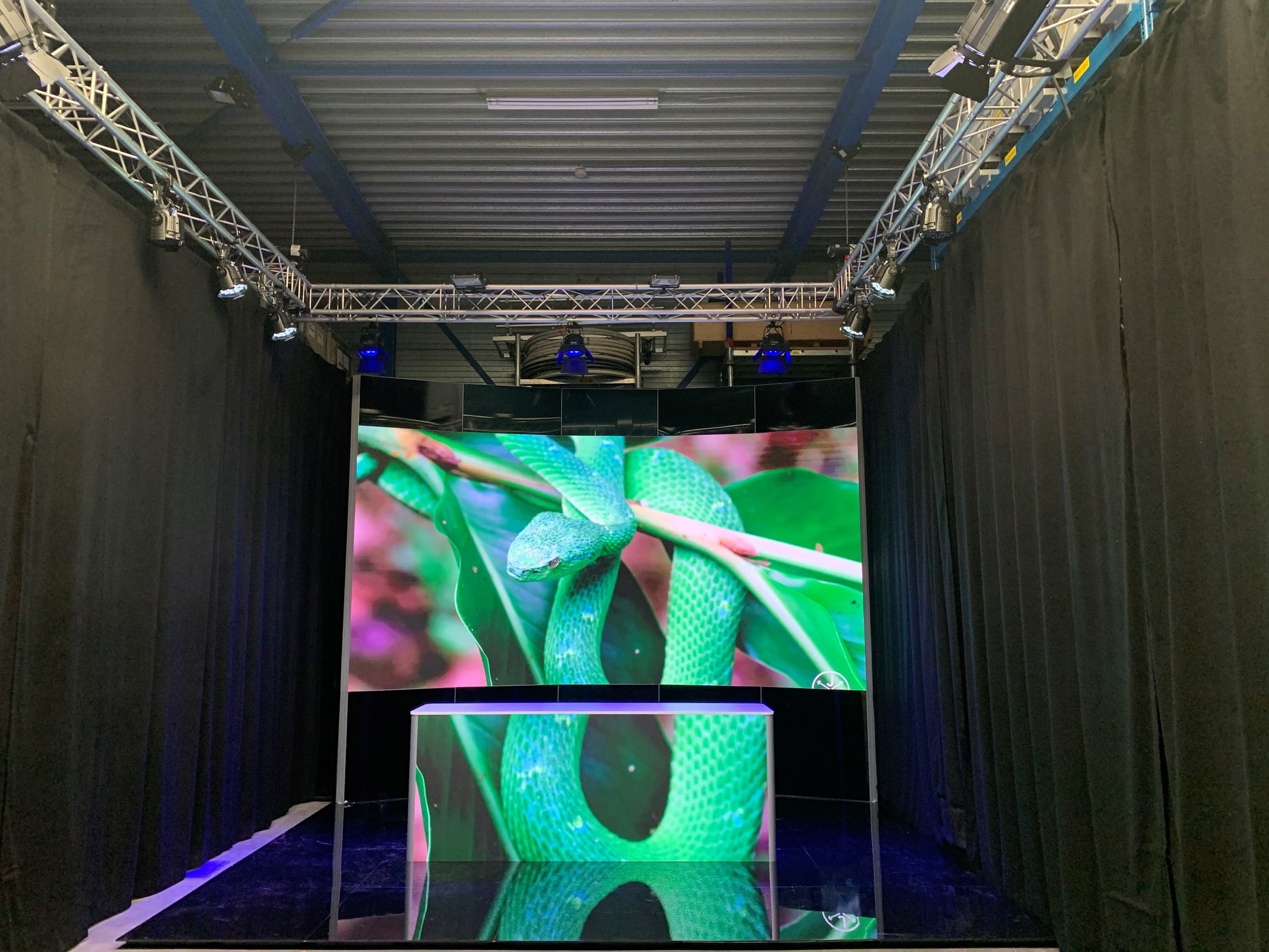 Virtual event studio voor online events en livestreams